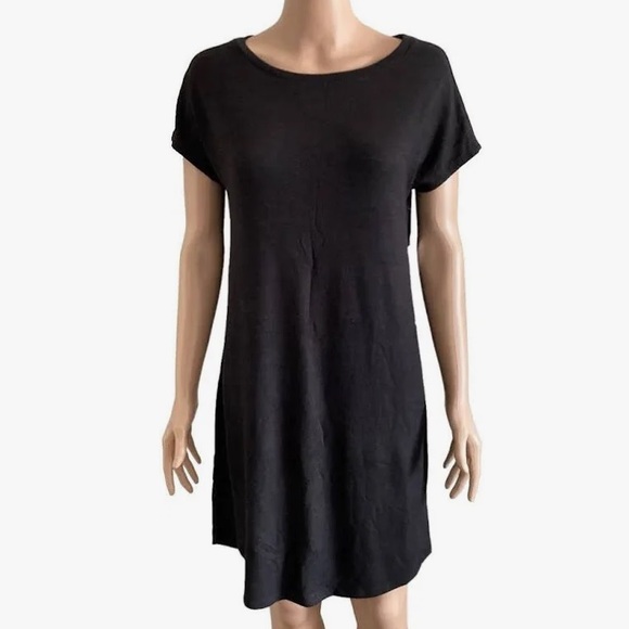 Daily Ritual | Dresses | Daily Ritual Black Shirt Dress | Poshmark